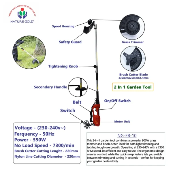 Brush Cutter Wire NG-NW-01 - Nature Gold